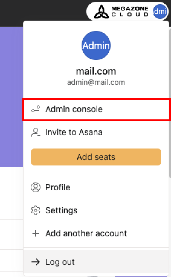 Asana 앱에 User API 통합하기 – Megazone PoPs